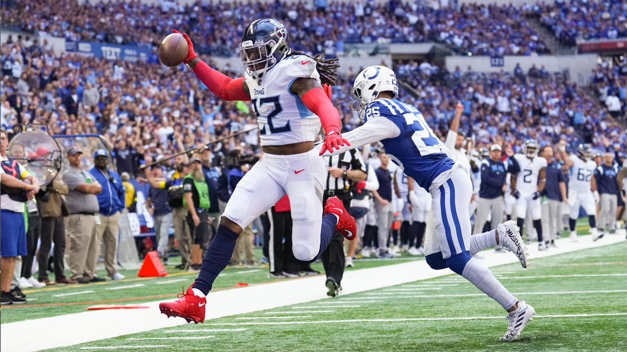 Titans' running back Derrick Henry’s 75 regular season touchdowns