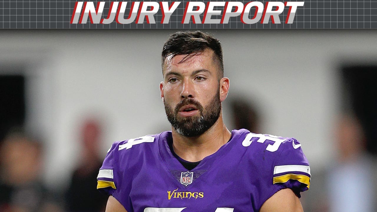 Injuries: Andrew Sendejo (concussion) doing better