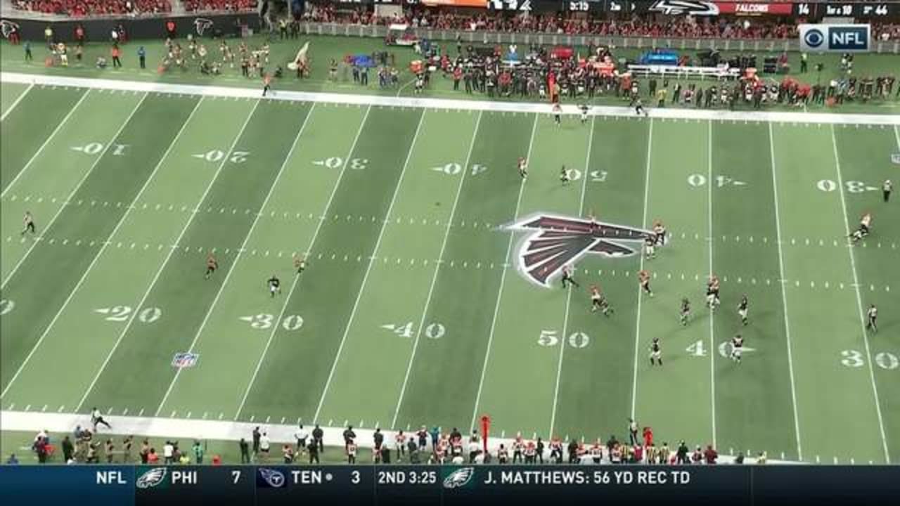 Ryan lofts picturesque 36-yard pass to Sanu