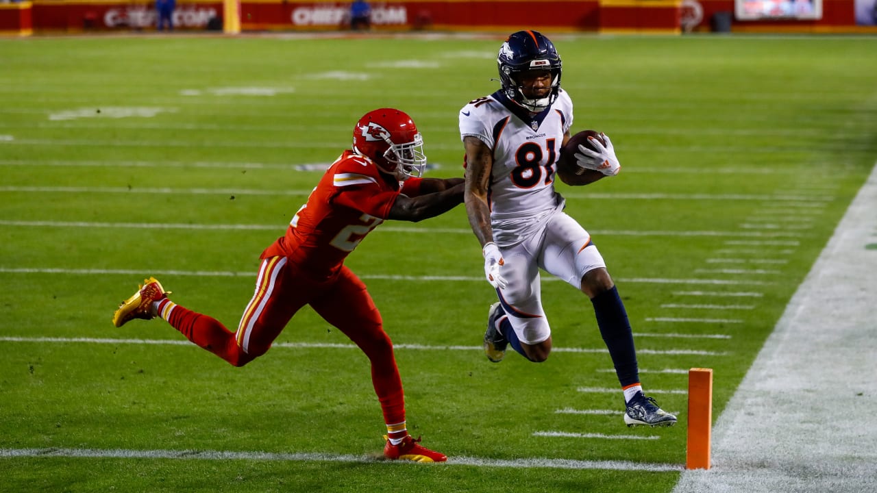 Denver Broncos wide receiver Tim Patrick catches fourth TD of 2020 to ...