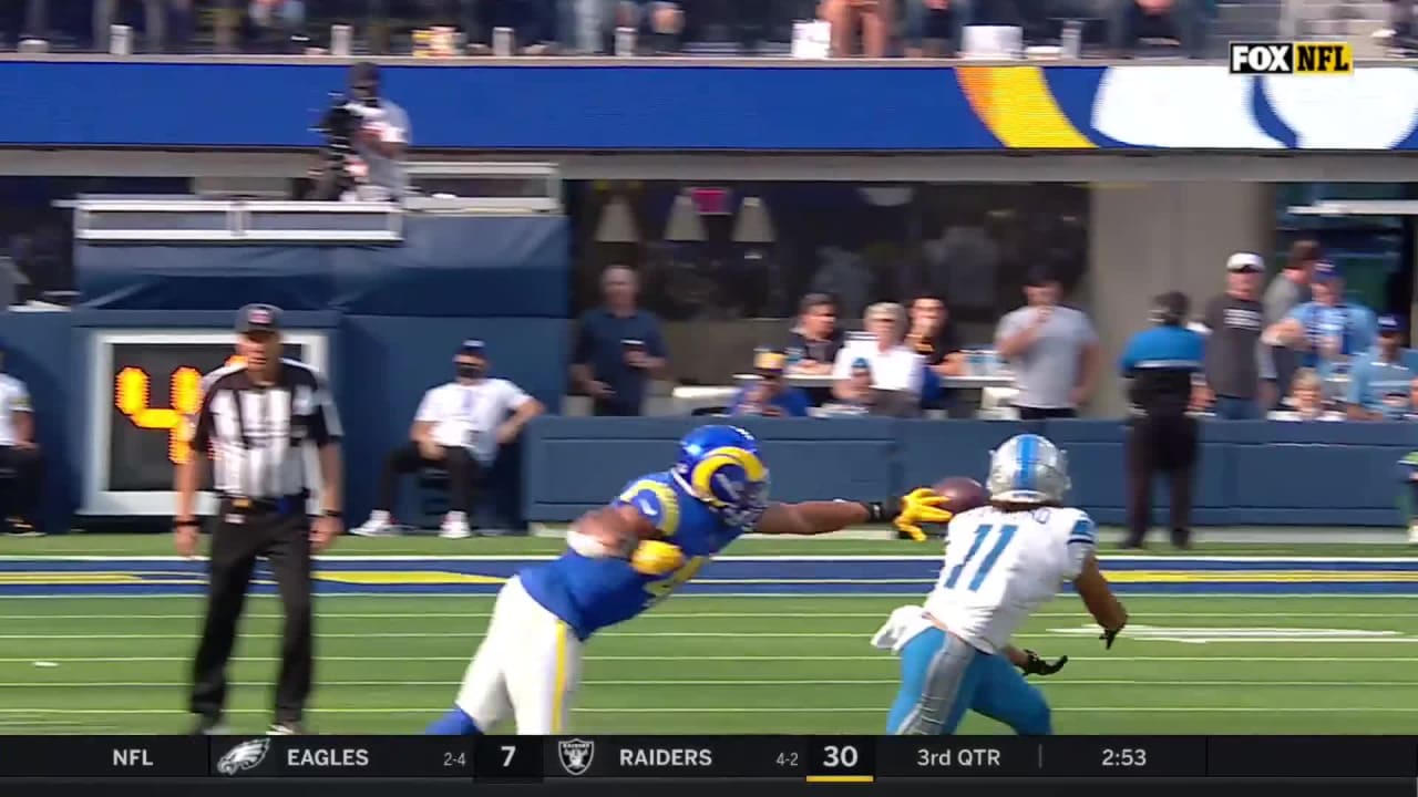 Detroit Lions wide receiver Kalif Raymond turns on the jets for 37-yard ...