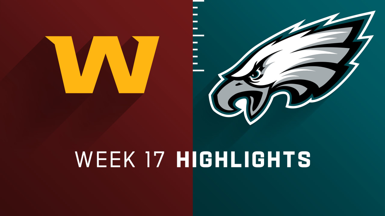 Washington Football Team vs. Philadelphia Eagles highlights | Week 17