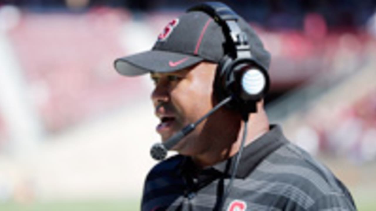 David Shaw sees three first-round picks on Stanford O-line