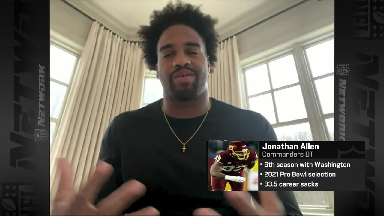 Washington Commanders defensive tackle Jonathan Allen makes his case ...