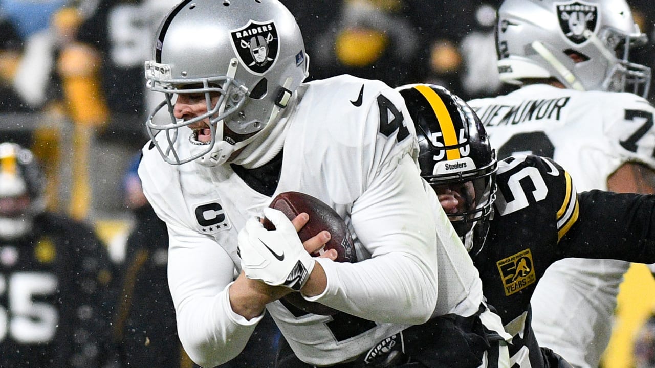 Pittsburgh Steelers linebacker Alex Highsmith hunts Las Vegas Raiders ...