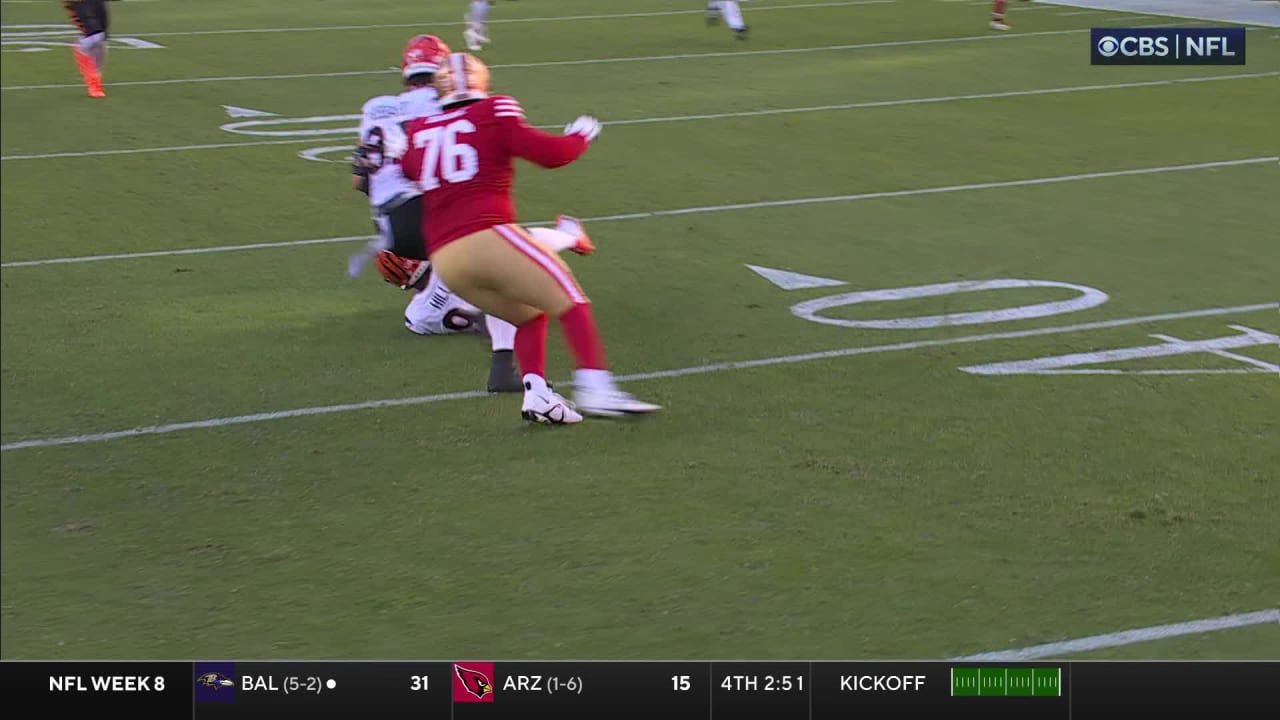 Cincinnati Bengals defensive end Trey Hendrickson forces turnover with ...