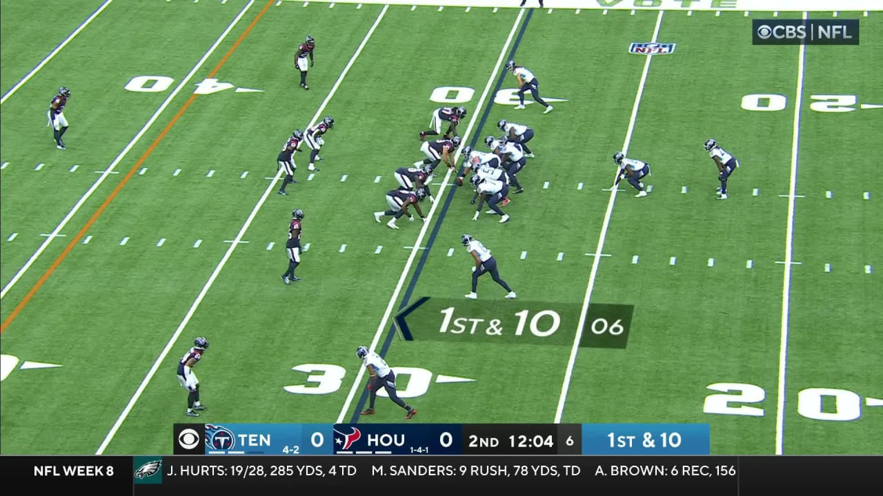 Houston Texans cornerback Steven Nelson picks off Tennessee Titans ...