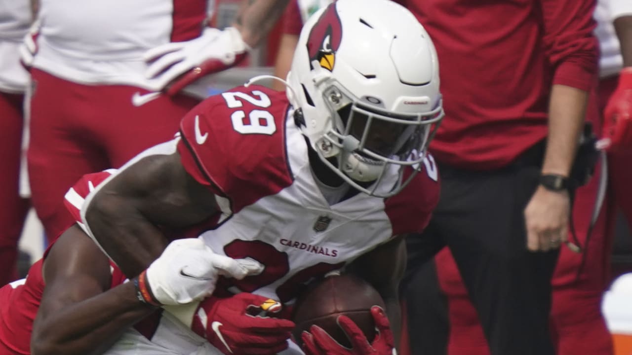 Arizona Cardinals running back Chase Edmonds takes draw play for a 20 ...