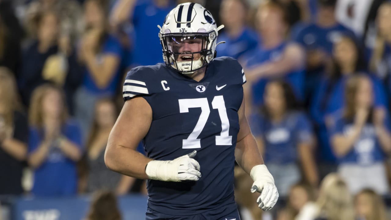 Indianapolis Colts select offensive tackle Blake Freeland with No. 106 ...