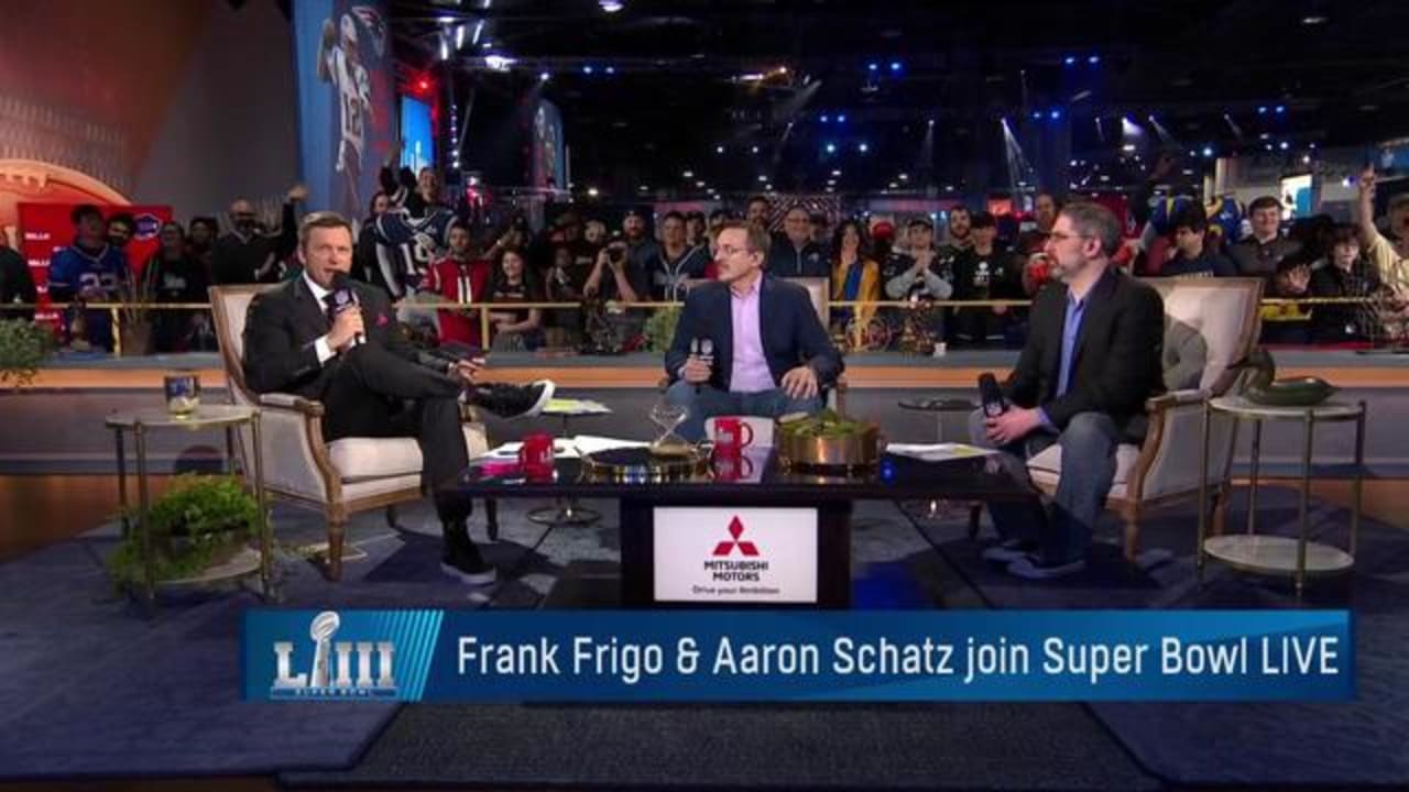 Frank Frigo and Aaron Schatz join 'Super Bowl Live'