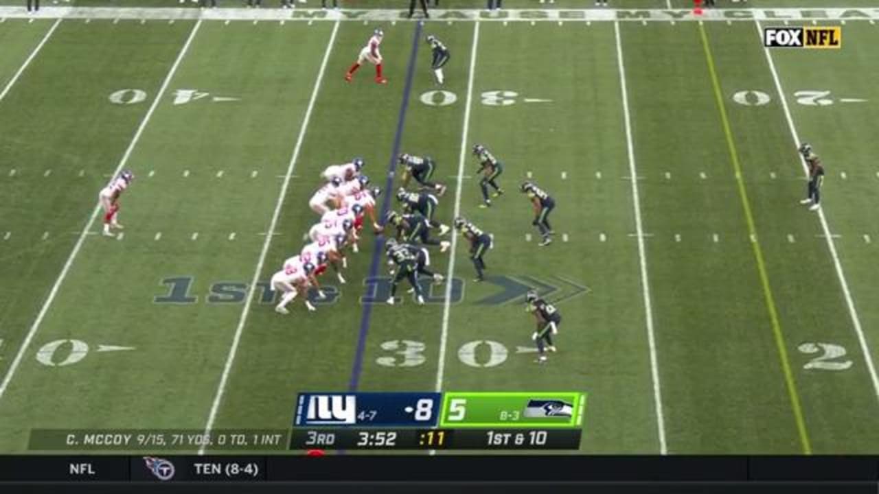 New York Giants running back Wayne Gallman carves up Seahawks on 23 ...