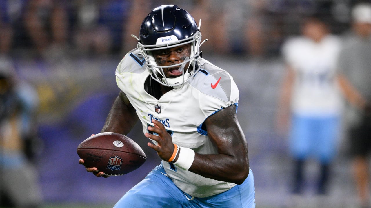 Every run and throw from Tennessee Titans quarterback Malik Willis in ...