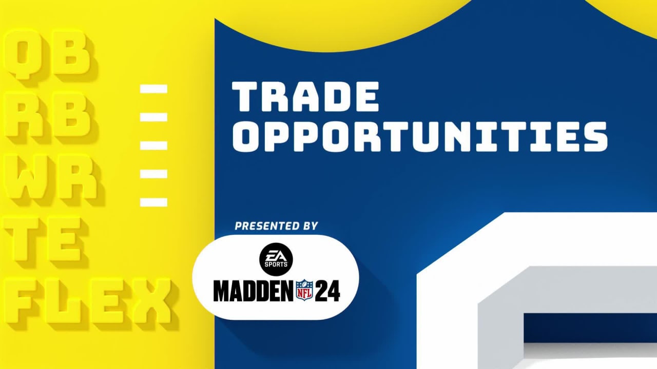 Trade ideas you should entertain in Week 2 | 'NFL Fantasy Live'.