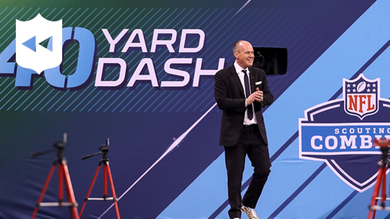 Rich Eisen's 40-yard dash redemption at the combine | This Day in NFL ...