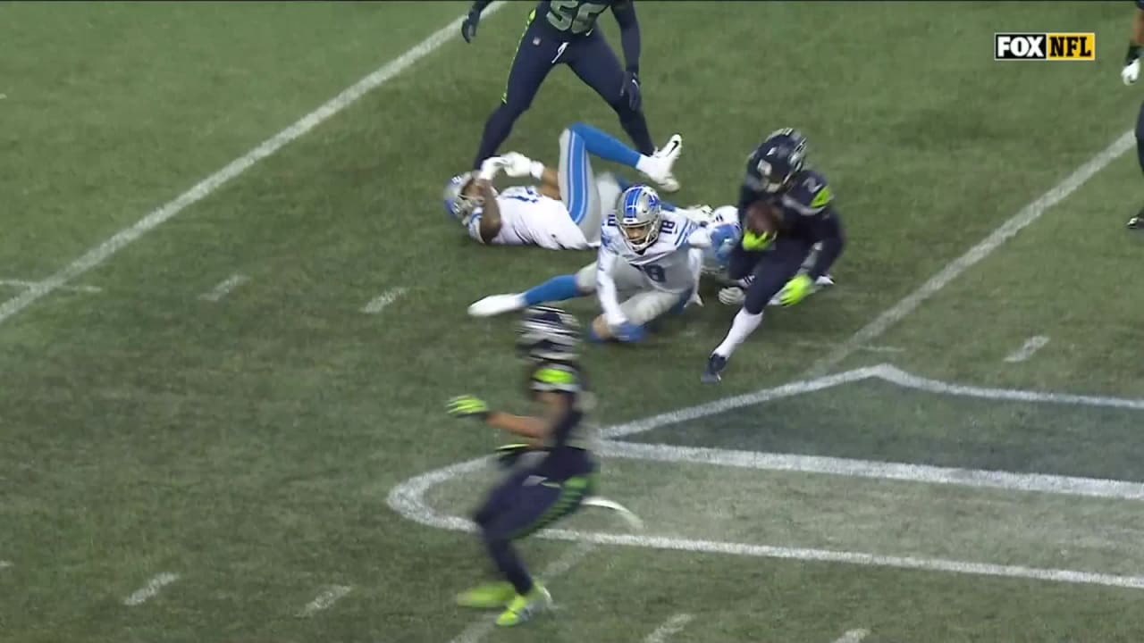 Seattle Seahawks defensive back D.J. Reed plucks his second INT of ...