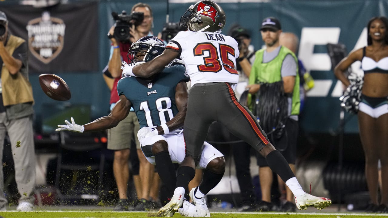 Philadelphia Eagles wide receiver Jalen Reagor draws 45-yard pass ...