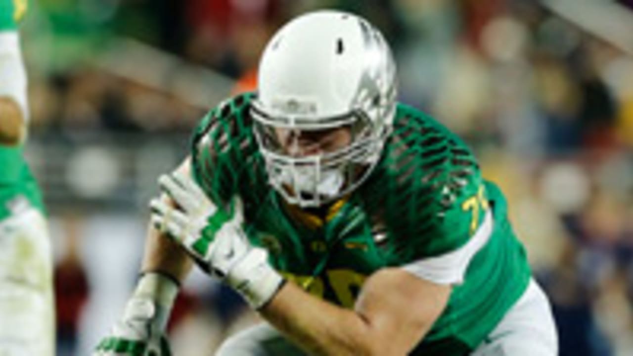 Oregon's Jake Fisher made some money with stellar pro day