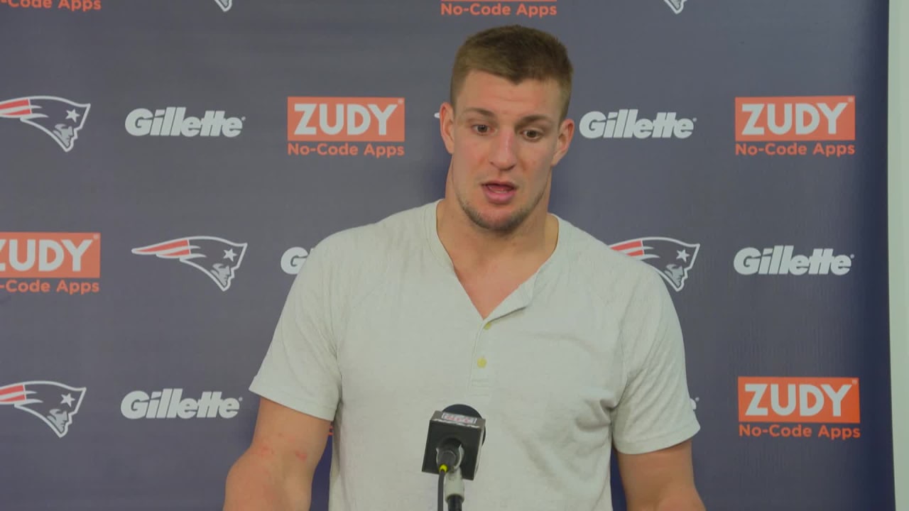 Gronk in disbelief after being on field for 'Miami Miracle'