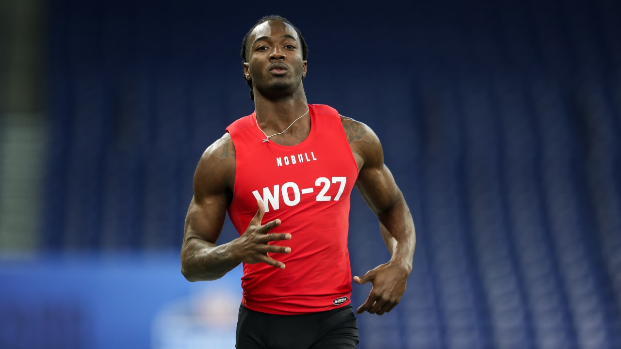 Wide receiver Michael Jefferson runs official 4.56-second 40-yard dash ...