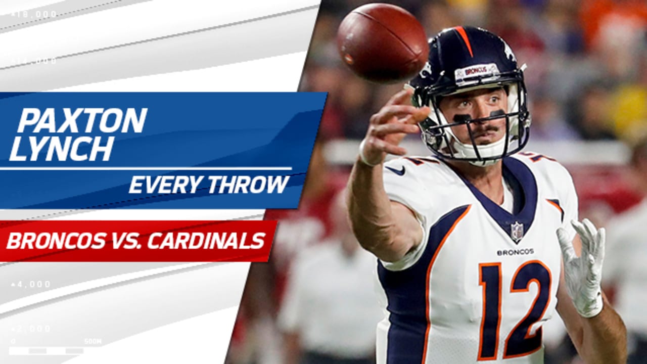 Every Paxton Lynch throw | Preseason Week 4