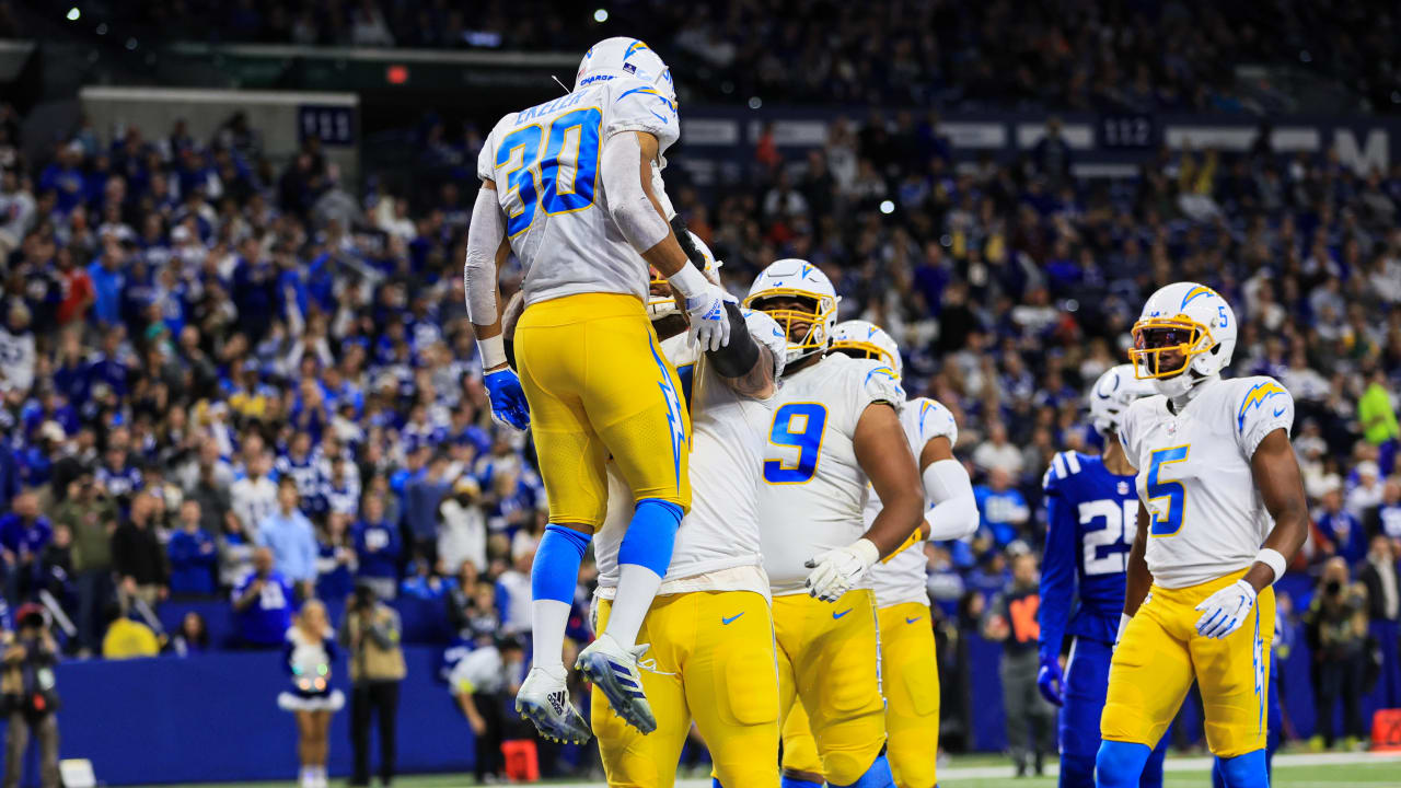 Los Angeles Chargers running back Austin Ekeler's untouched TD run ...