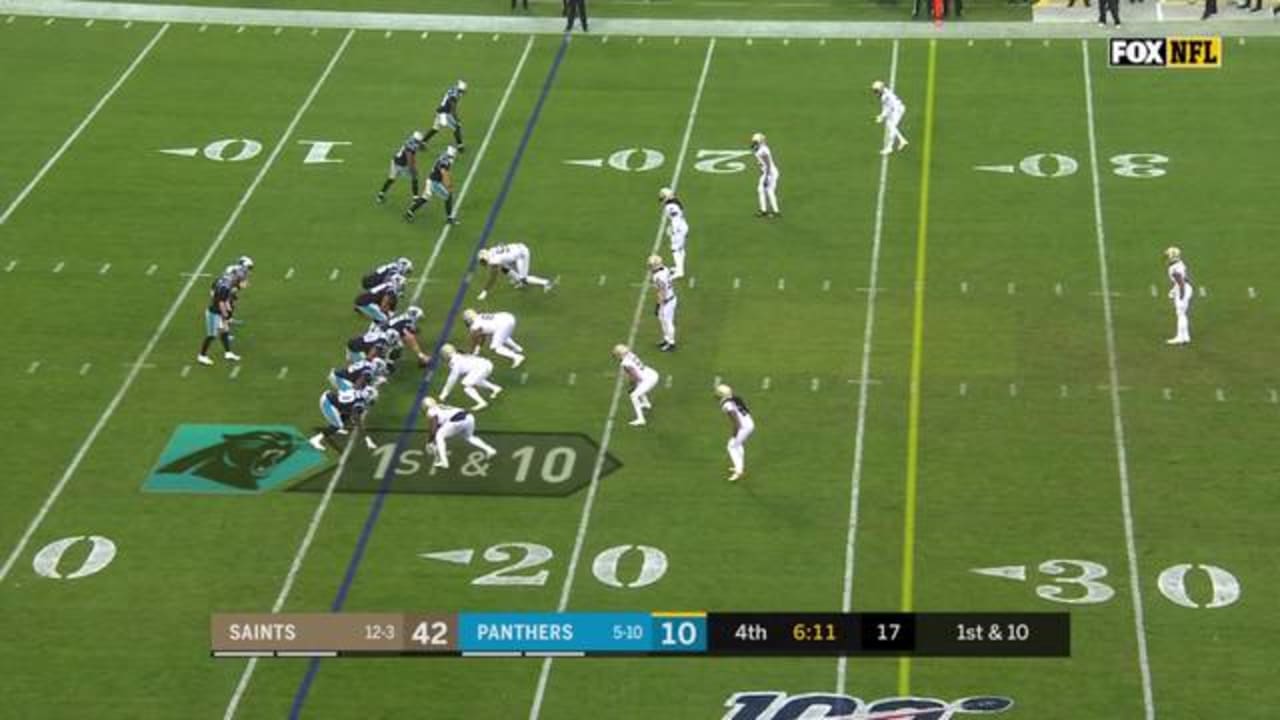 DeAndrew White takes WR screen 18 yards for first down