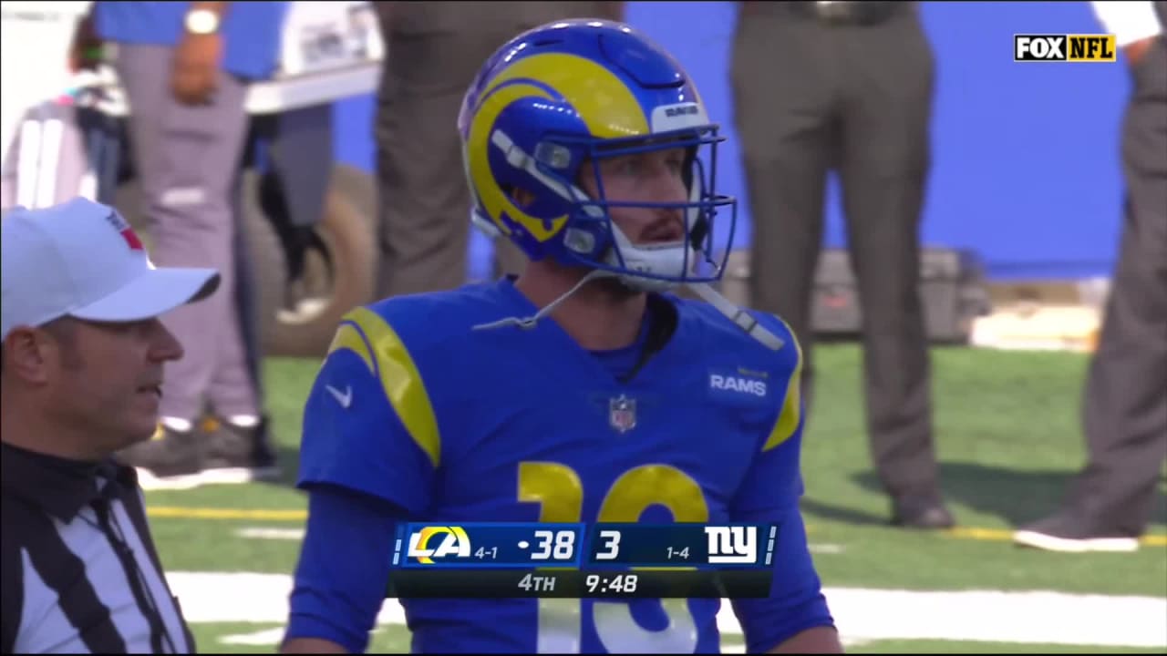 Xavier McKinney makes diving INT for his second of the day