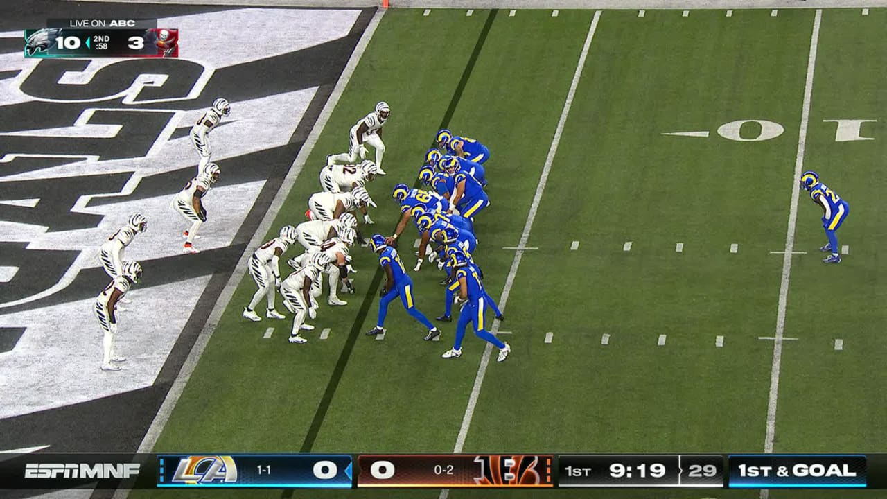 Cincinnati Bengals defensive lineman D.J. Reader drives the Rams off ...