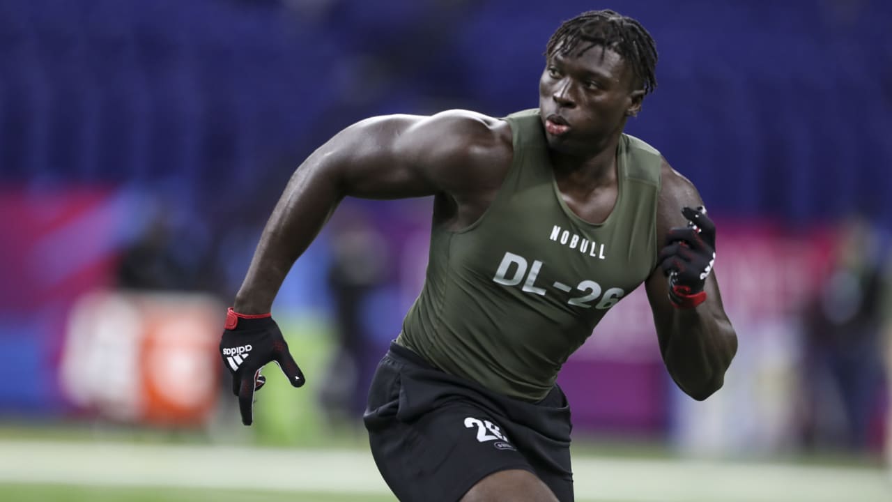 Defensive end Yaya Diaby's 2023 NFL Scouting Combine workout