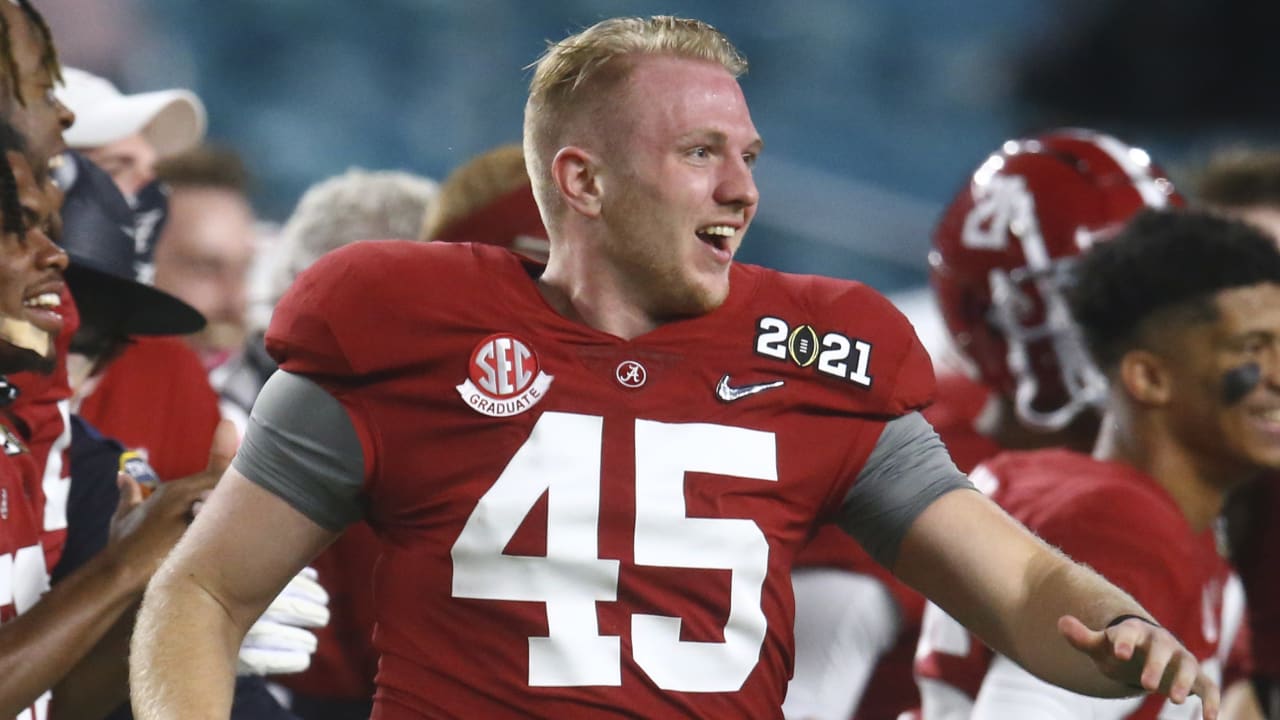 Carolina Panthers select Alabama Crimson Tide long snapper Thomas ...