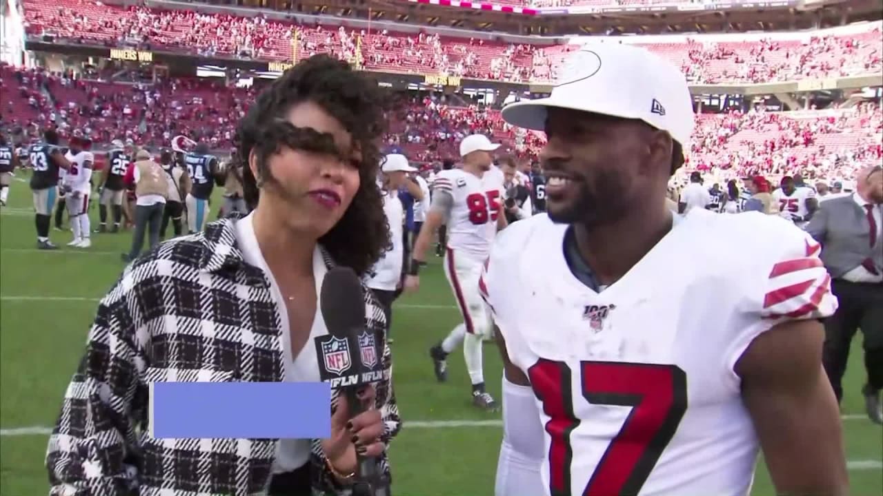 Emmanuel Sanders breaks down his first ever 49ers touchdown