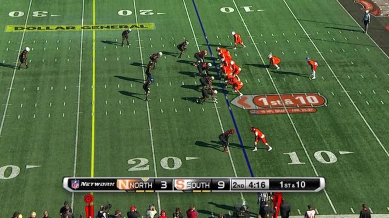 Alec Ingold's HUGE block sets up Andy Isabella's 14-yard run