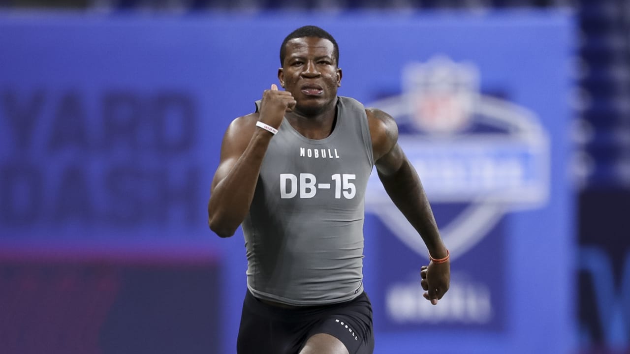 Cornerback Anthony Johnson runs official 4.63-second 40-yard dash at ...