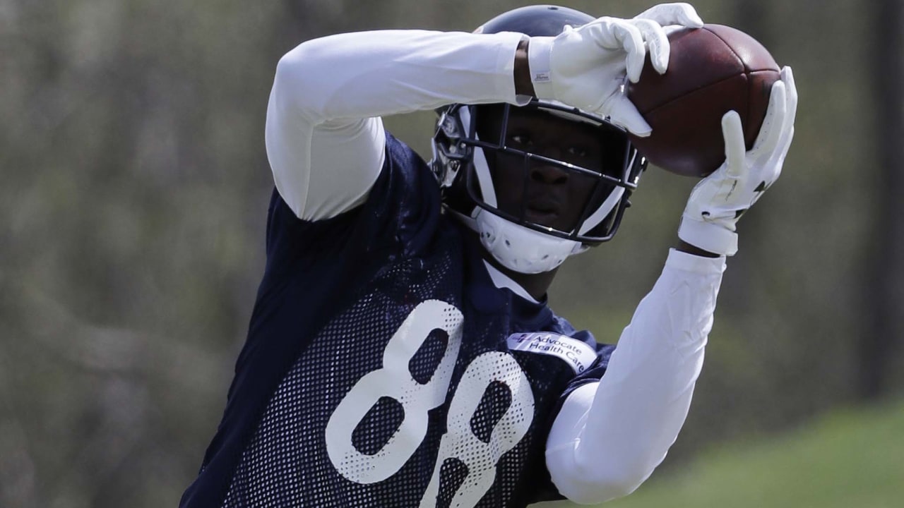 Bears' Riley Ridley draws early praise from Matt Nagy