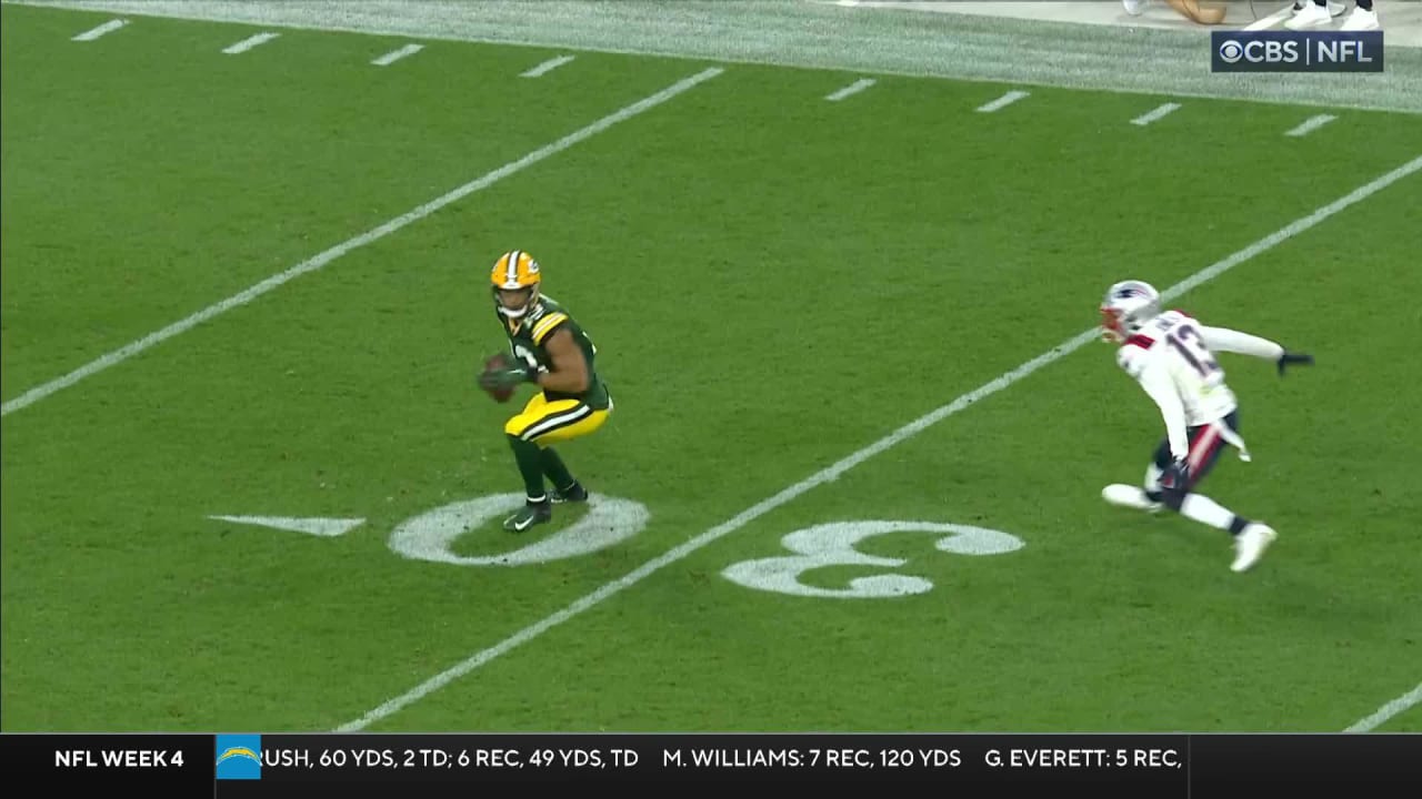 Green Bay Packers quarterback Aaron Rodgers finds Packers wide receiver ...