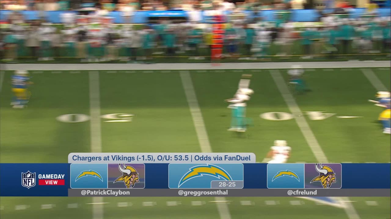 Final-score predictions for Chargers-Vikings | 'NFL GameDay View'