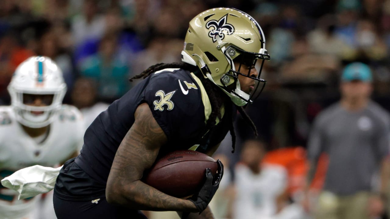 New Orleans Saints wide receiver Marquez Callaway throttles down to ...