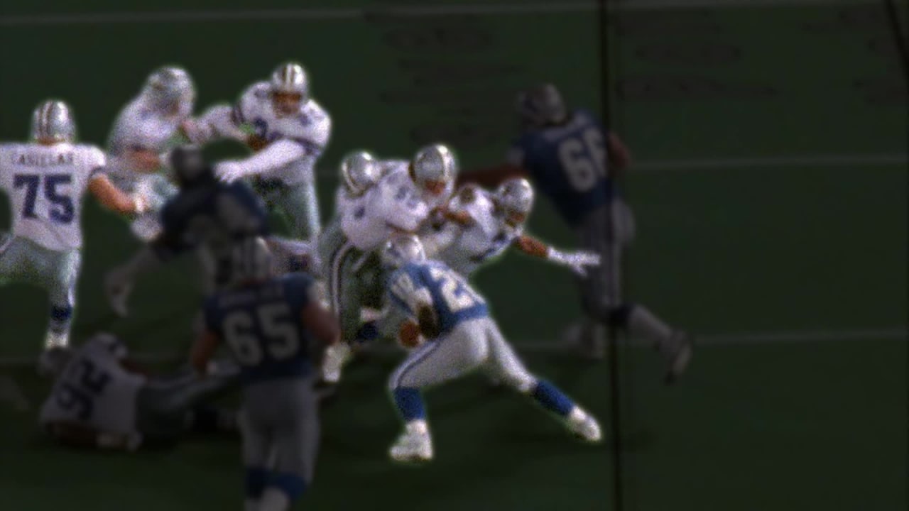 'NFL 100 Greatest' No. 51: Barry Sanders bounces off and around Cowboys ...