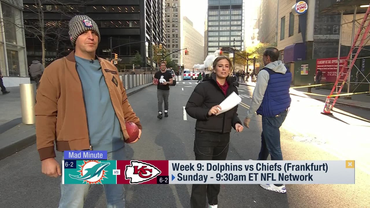 The 'Mad Minute' on Miami Dolphins-Kansas City Chiefs in Week 9 | 'GMFB'