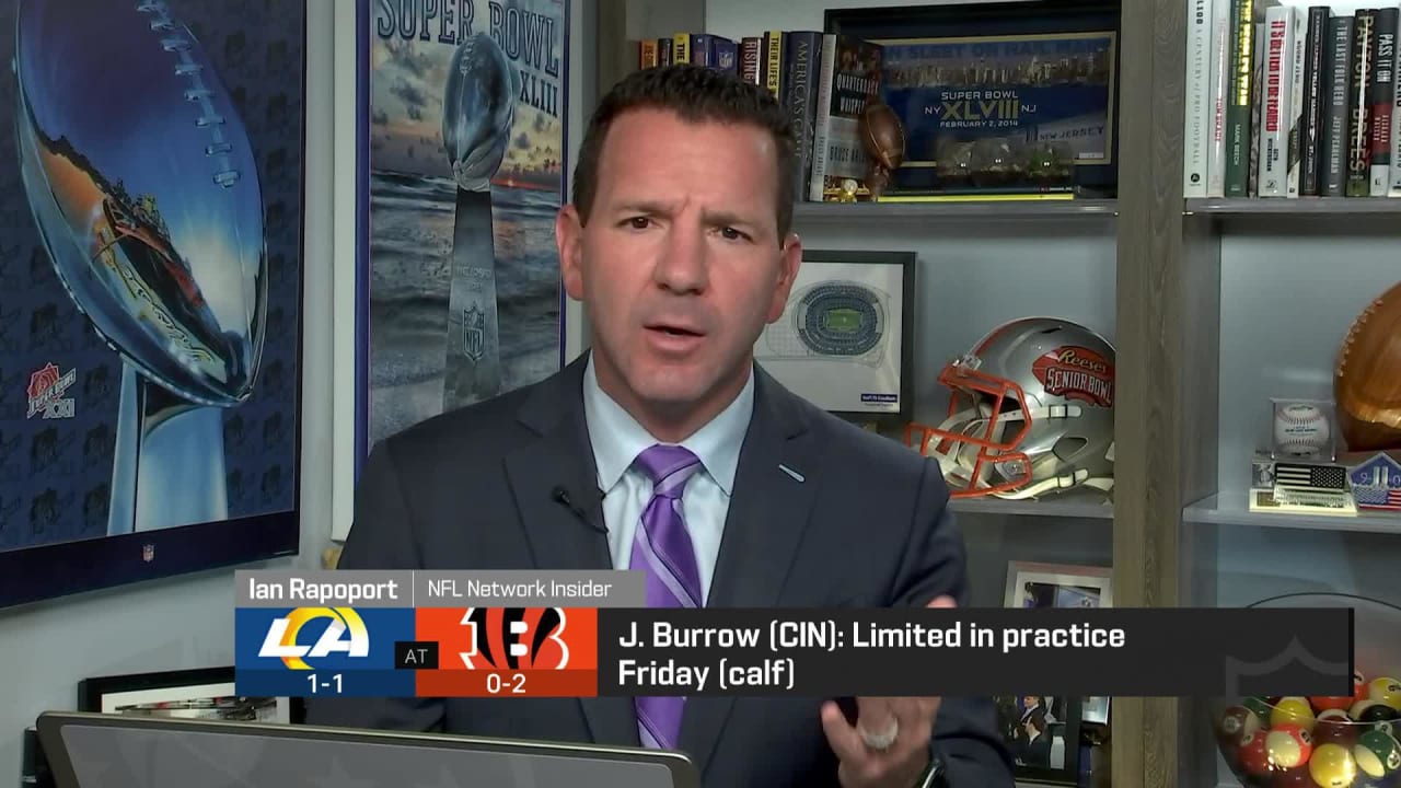 NFL Network insider Ian Rapoport discusses severity of Cincinnati ...