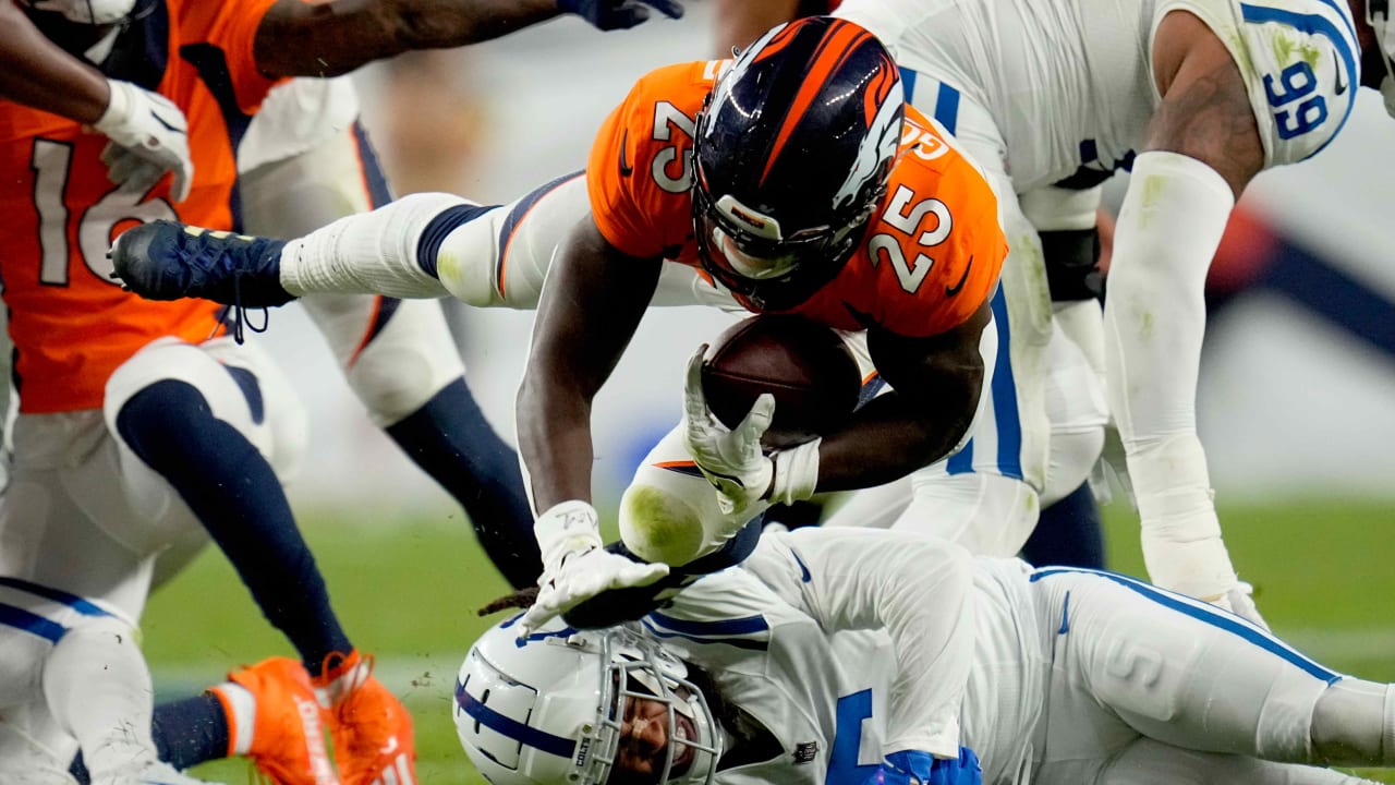 Denver Broncos running back Melvin Gordon's world turned upside-down on ...