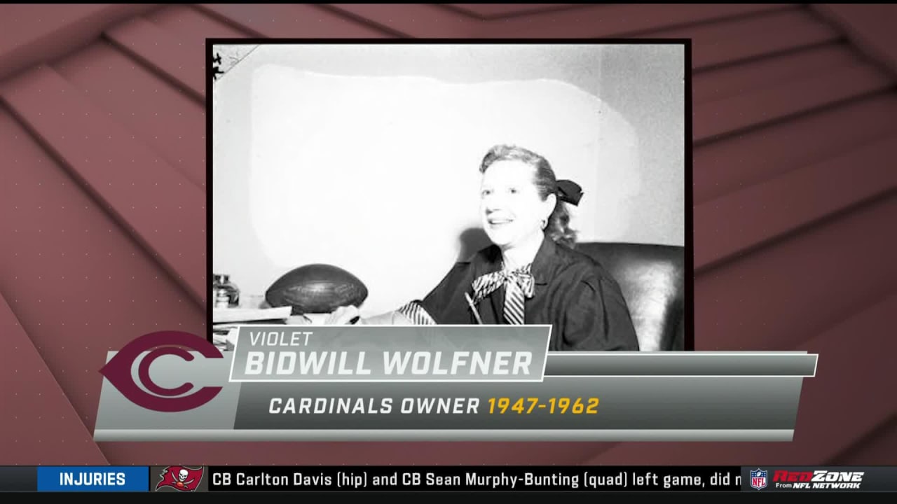 Arizona Cardinals honoring Violet Bidwill, 1947 championship win over ...
