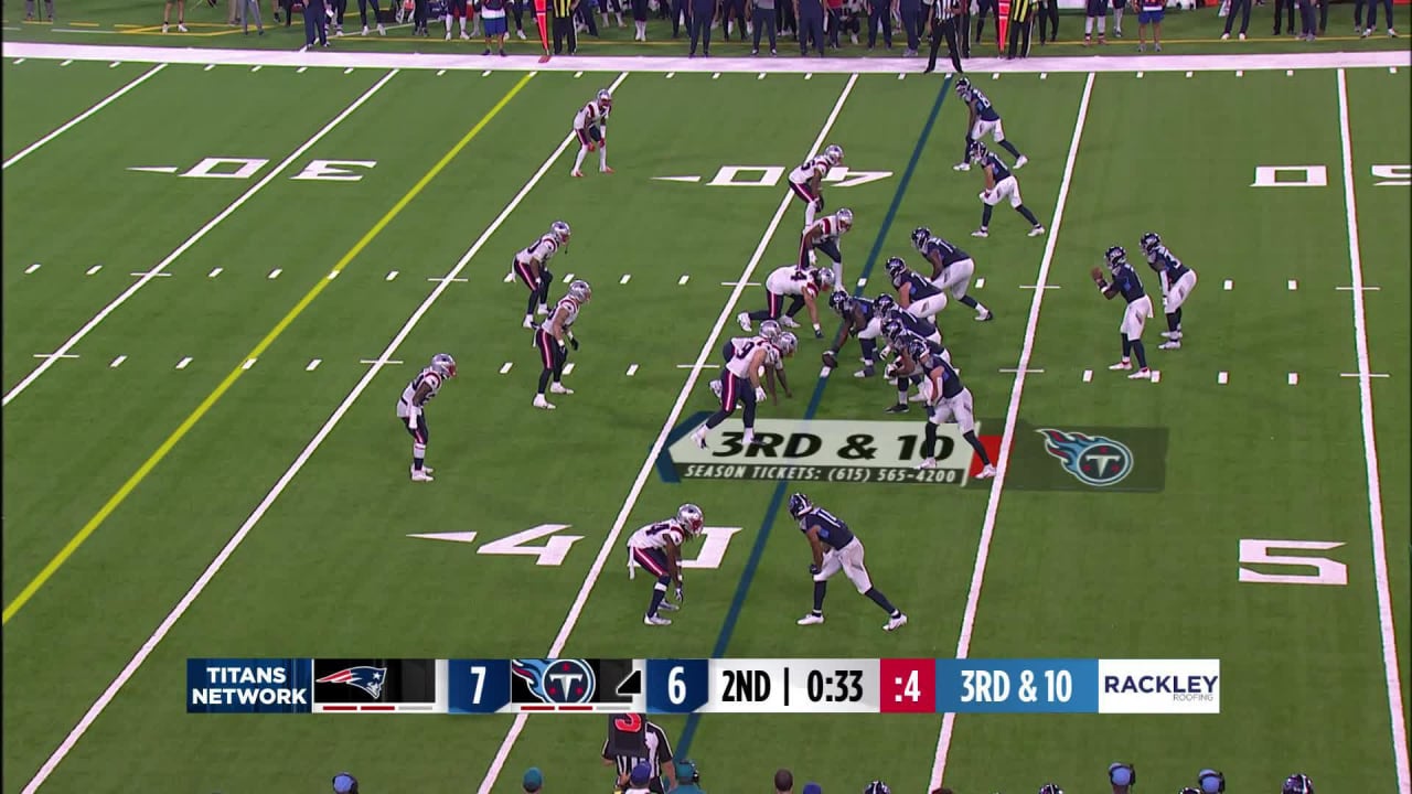 Tennessee Titans running back Julius Chestnut shows elusive moves on 30 ...