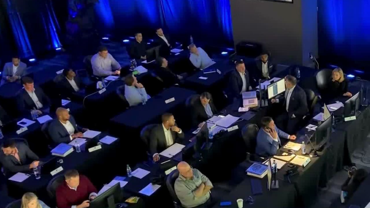 Take a look inside Carolina Panthers' draft room | 'NFL Draft Center'