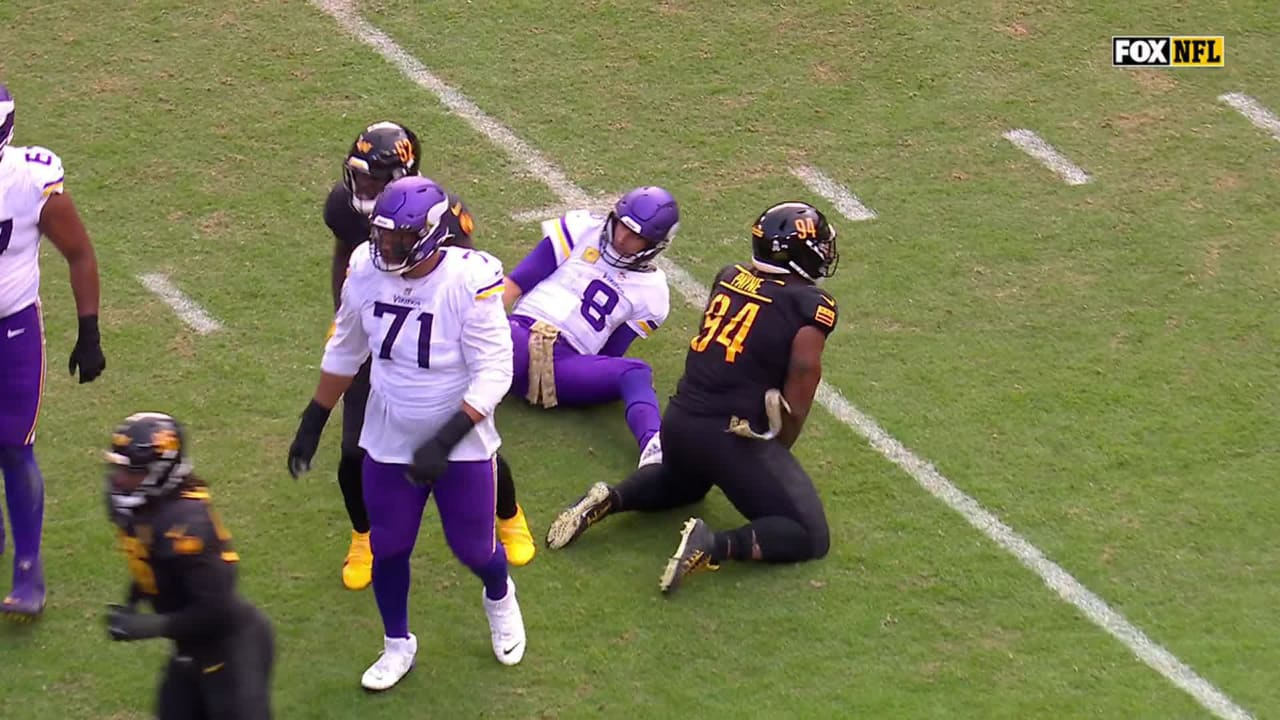 Minnesota Vikings quarterback Kirk Cousins dials launch codes to wide ...