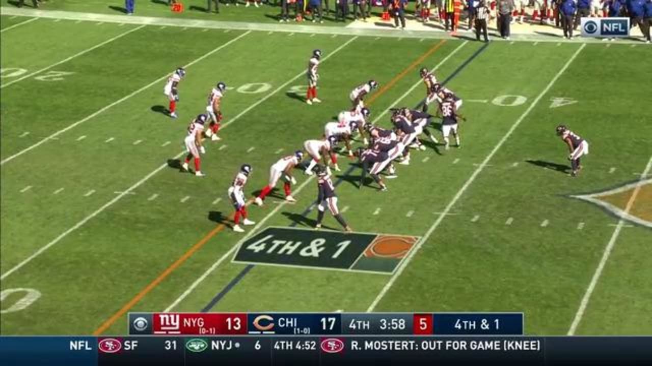 Chicago Bears offensive lineman Bobby Massie makes MASSIVE fourth-down ...