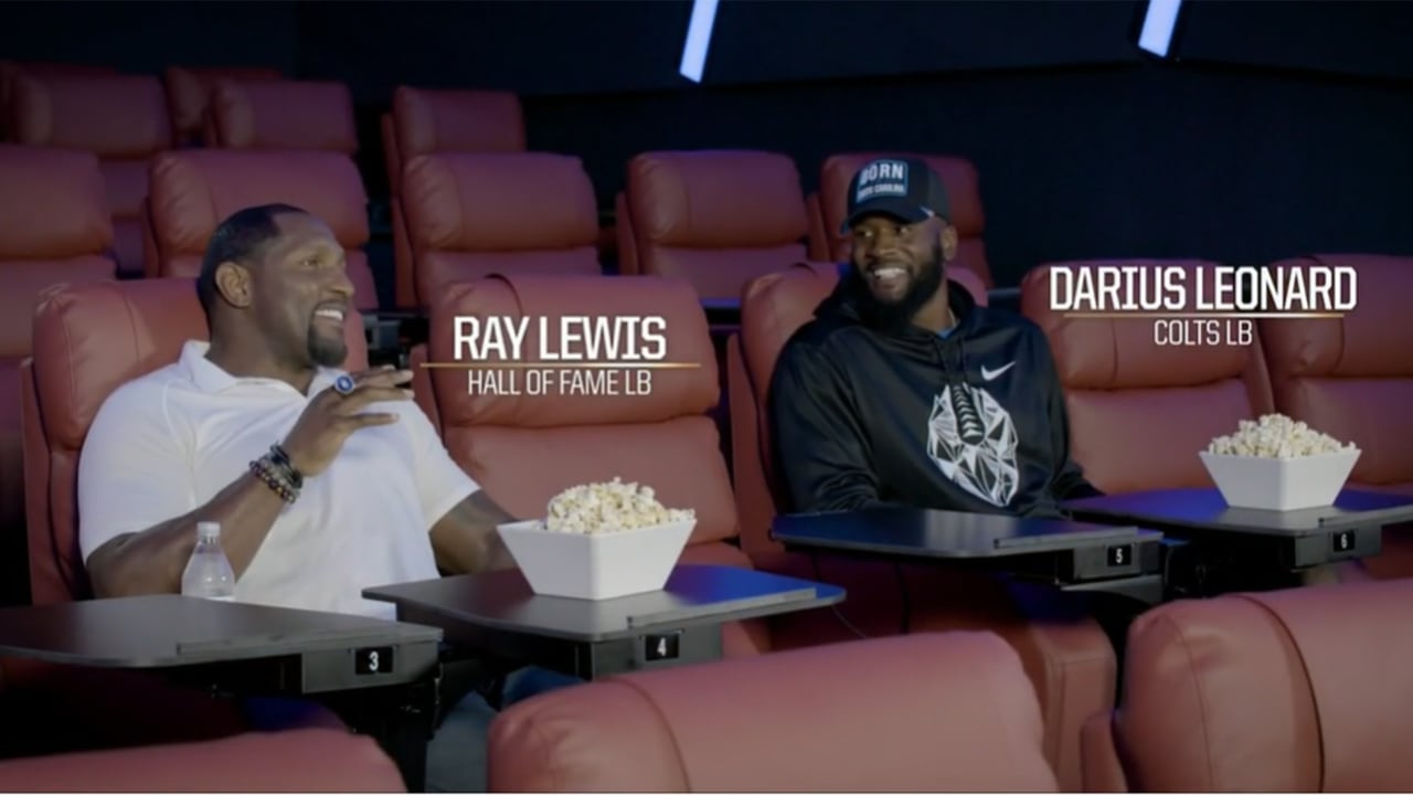 Indianapolis Colts linebacker Darius Leonard and Pro Football Hall of ...