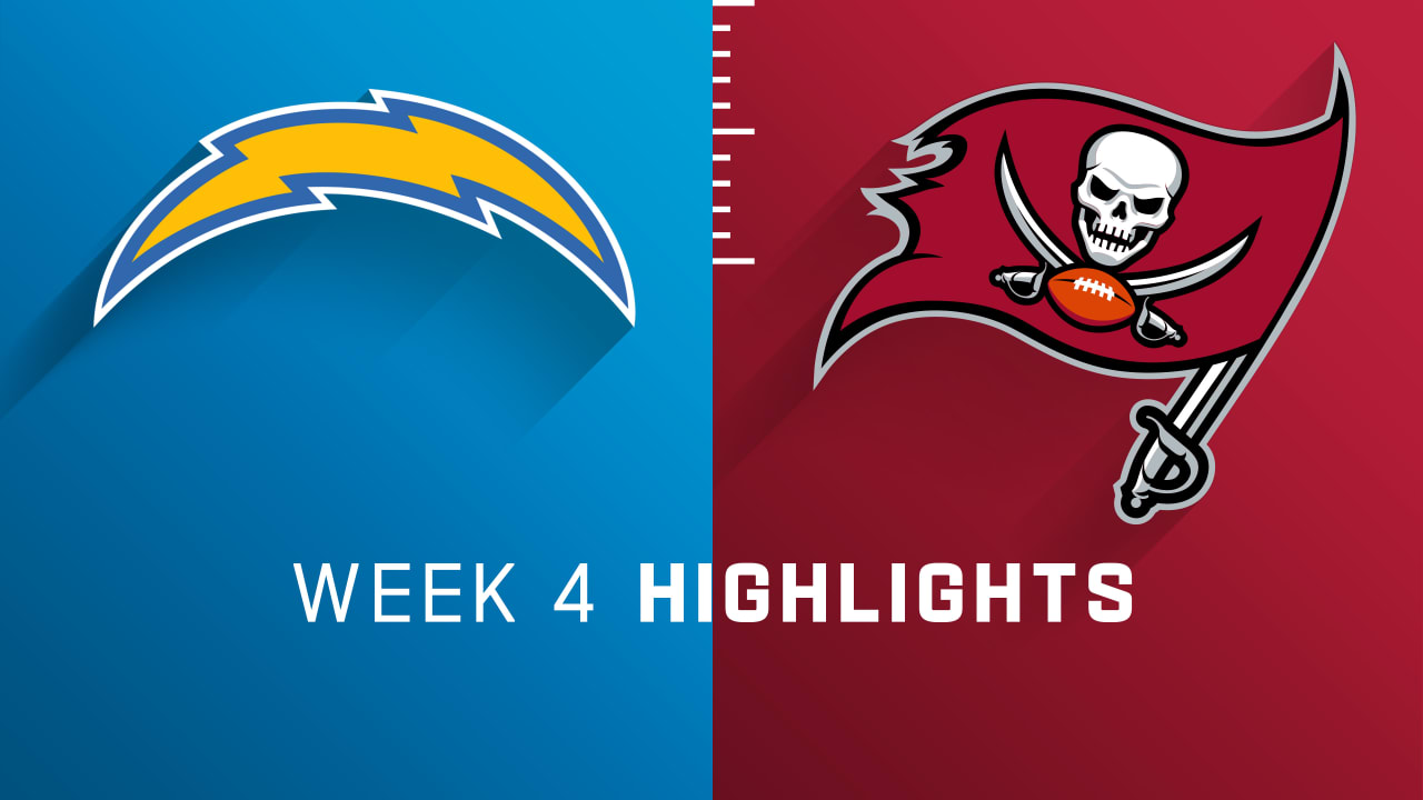 Los Angeles Chargers vs. Tampa Bay Buccaneers highlights | Week 4