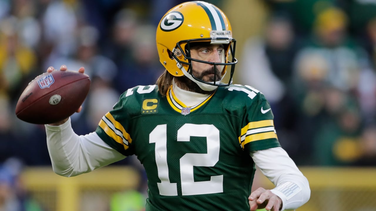 Green Bay Packers quarterback Aaron Rodgers couldn't possibly be more ...