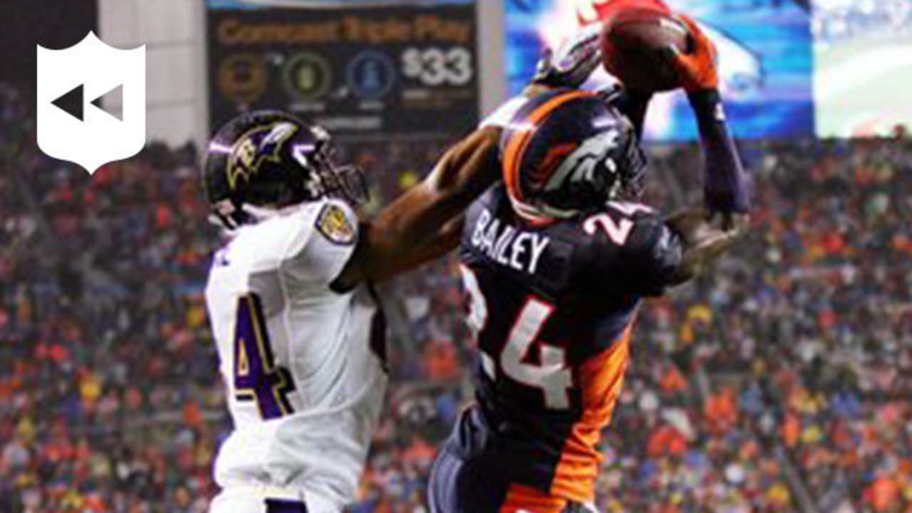 Champ Bailey's league leading interceptions in 2006